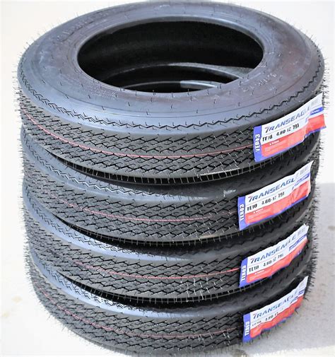 Transeagle Te10 Set Of 4 48 12 Load C 6 Ply All Season Boat Trailer