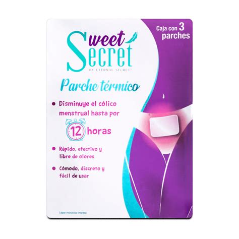 Parche Termico Sweet Secret By Eternal Secret 3 Piezas Farmacias