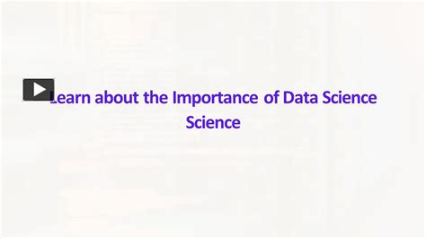 Ppt Learn All About The Importance Of Data Science Powerpoint