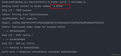 docker减少构建镜像大小 docker打包怎么缩小 csdn博客