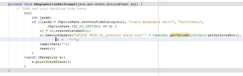 Tutorial CRUD Java Netbeans Dan MySQL