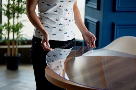 Прозрачное покрытие для стола купить в Москве Защитная пленка силиконовое стекло на стол от