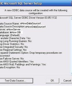 How To Create And Setup An Odbc Database Connection Techwalla Com