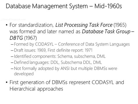Dineshs Blog Being Compiled History Of Database Management Sysytems