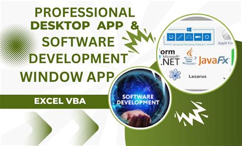 Develop Desktop App Window App Excel Vba Macro Formula Software