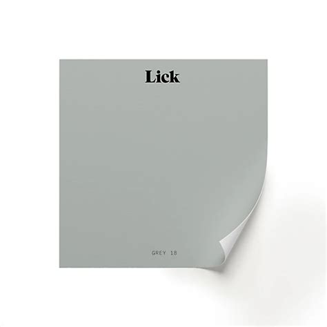 Lick Grey 18 Peel And Stick Tester