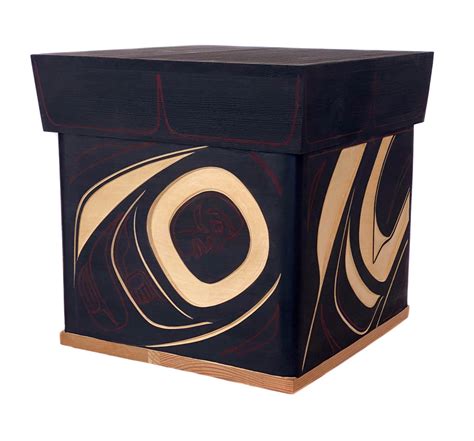 Authentic Gitxsan Raven Bentwood Box Cheryl S Trading Post Cheryl S Trading Post