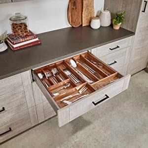 Amazon Com Rev A Shelf Trim To Fit Silverware Drawer Organizer For Kitchen Utensil Cutlery