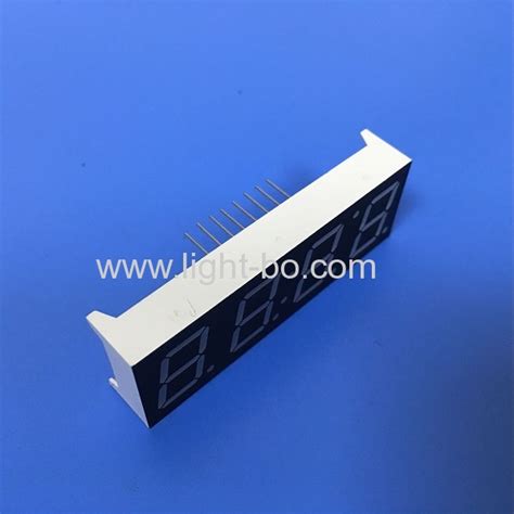 Ultra White 14 2mm Four Digit 7 Segment LED Display For Clock Indicator Manufacturers And