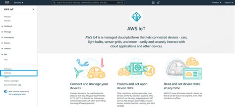 Creating An Aws Mqtt Connection Thingparkx