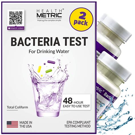 Buy Coliform Bacteria Test Kit For Drinking Water Easy To Use 48 Hour Water Quality Testing