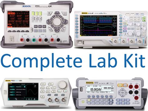 Rigol Complete Lab Kit 1 Includes Ds1054z Dg812 Dp832 And Dm3058e
