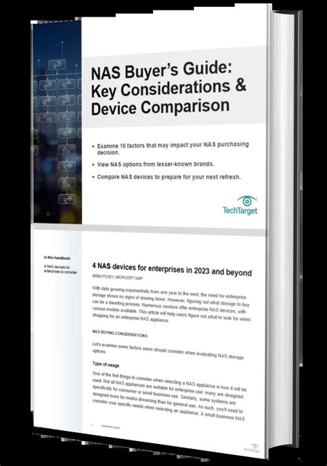 Nas Buyer S Guide Key Considerations Device Comparison