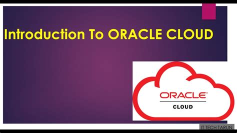 Learn Oracle Cloud Step By Step Youtube