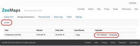 Sign Up And Accounts With Free Mapping Service Zeemaps