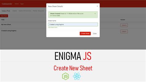 Qlik Sense Enigma Js Example Create Sheet React Js Client