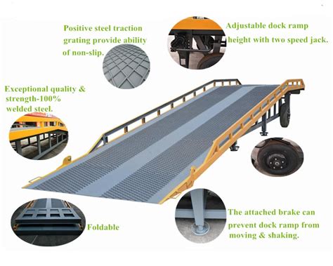 Easy Use Loading Ramp Container Unloading Ramp Trailer Ramp For Dock Buy Ramp Container