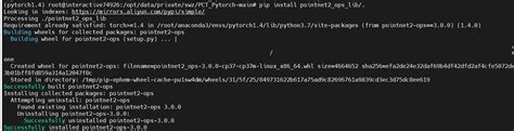 pip install pointnet2 ops lib 请问可以发一下编译好的吗 Issue 10 Strawberry