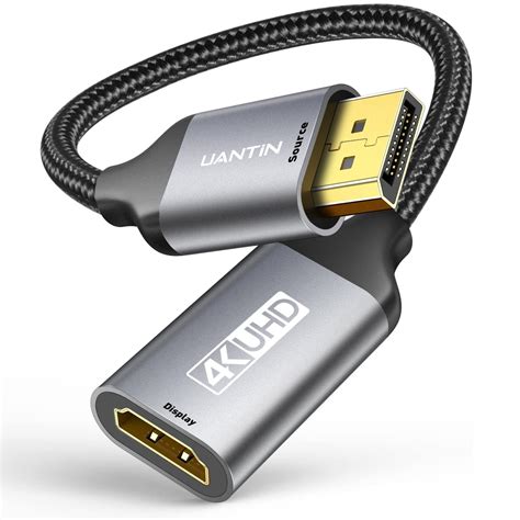 Experience Stunning 4k Visuals With Uantin Display Port Adapter Electronikz
