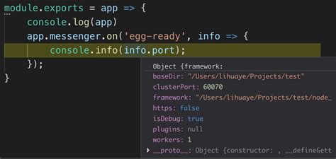 Egg 有什么方法可以获取当前应用的端口 Issue eggjs egg GitHub