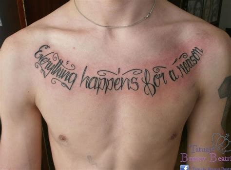 Chest Writing Tattoo Gallery Polynesian Tattoo Meanings Chest Tattoo Quotes Cool Chest