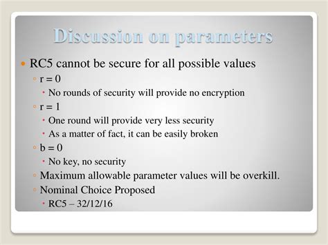 Ppt “implementation Of A Rc5 Block Cipher Algorithm And Implementing
