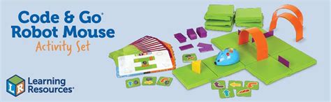 Learning Resources Code And Go Robot Mouse Activity Set 83 Pieces Ages