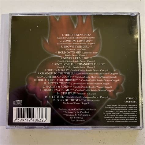 The Black Sorrows The Chosen Ones Cd 1993 Albumn Retro Unit
