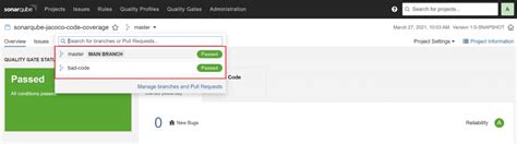 SonarQube Branch Analysis Tom Gregory