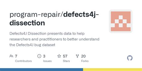 Github Program Repair Defects4j Dissection Defects4j Dissection