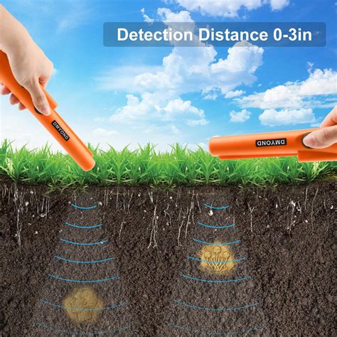 Dmyond Metal Detector Pinpointer Professional Waterproof Handheld Pin Pointer Wand Search