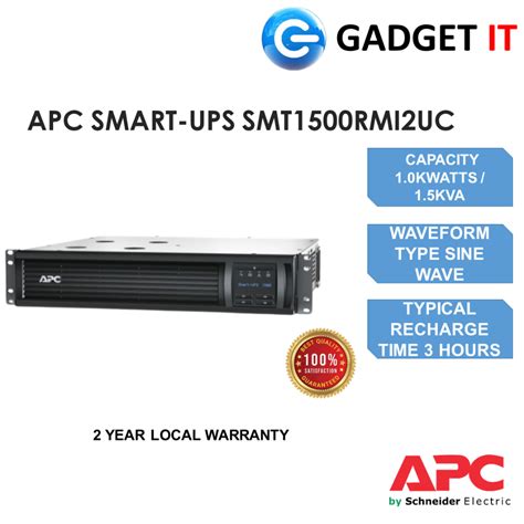 APC SMART UPS LINE INTERACTIVE VA RACKMOUNT U V SMARTCONNECT PORT SMART SLOT