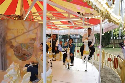 進香到北港 柯文哲體驗真人藝閣 中華日報 Line Today