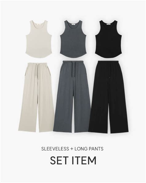 베이델리 Made한정수량 오프 나시 투피스 셋업