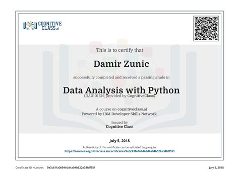 data analysis with python