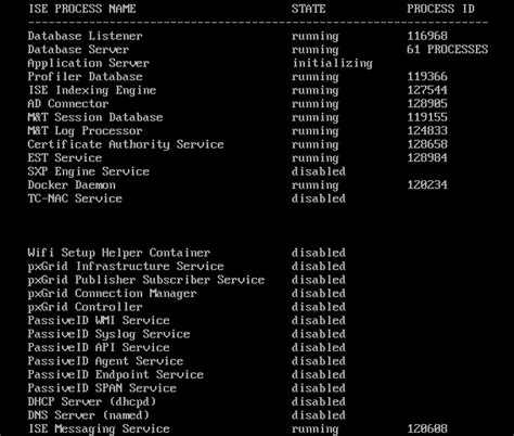 Solved Cisco Ise 2 6 Application Server Stuck At Initializing State Cisco Community
