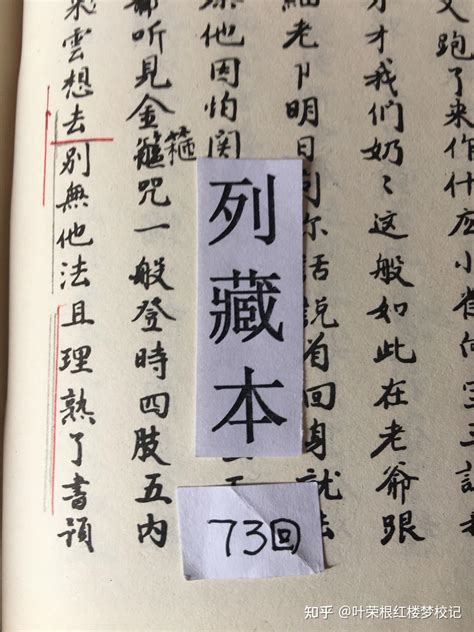 红楼梦新校注本第73回校记瑕痴案例再次分解67 本回校记问题一一分析与点评 知乎