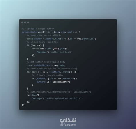 بناء RESTful API لمكتبة باستخدام Nodejs ExpressJs MongoDB نفذلي