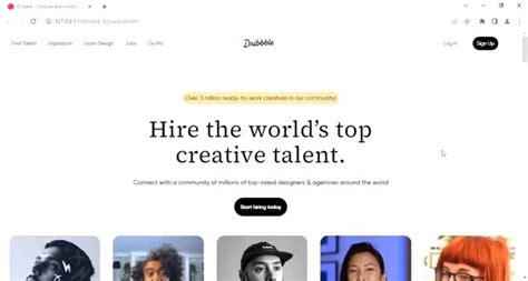 Launching A Frontend Clone Of Dribbble Arpit Garg Posted On The Topic Linkedin