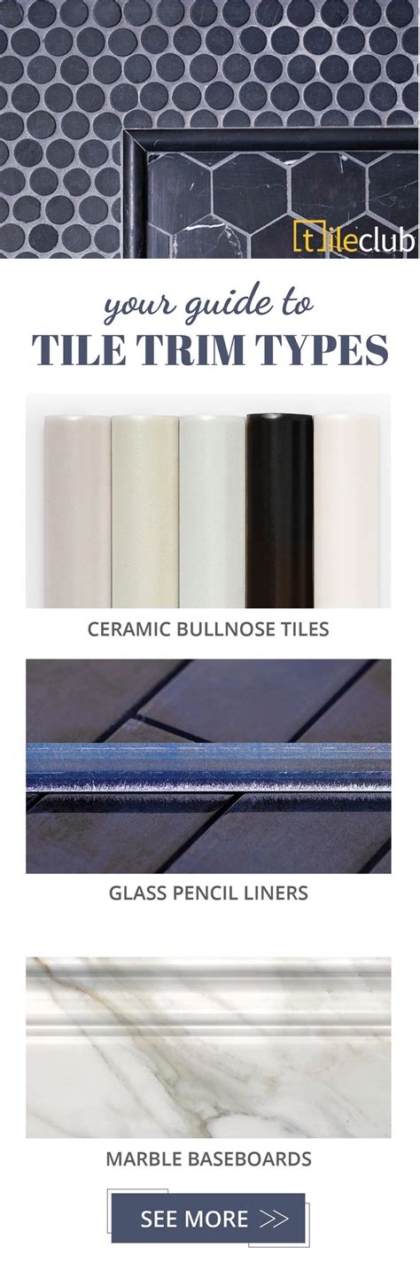 Choosing The Right Tile Trim And Molding Tile Trim Tile Baseboard
