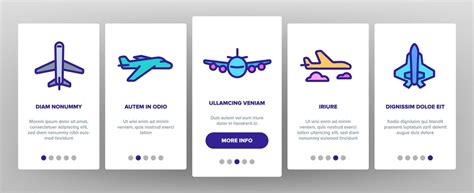 Aircraft Elements Vector Onboarding 10149167 Vector Art At Vecteezy
