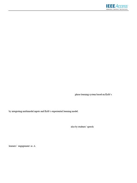 Mobile Augmented Reality Based On Multimodal Inputs For Experiential Learning Pdf