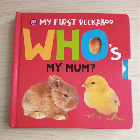 Jual Buku My First Peekaboo Whos My Mum Shopee Indonesia
