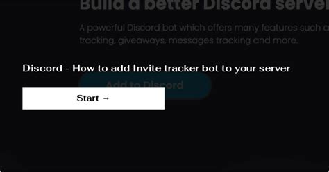 Discord How To Add Invite Tracker Bot To Your Server