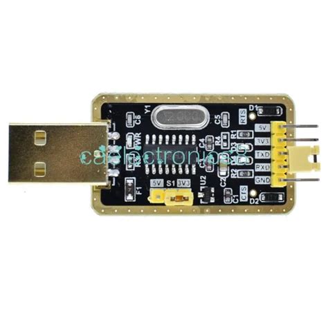 Ch340g Rs232 Upgrade To Usb Ttl Auto Converter Adapter Stc Brush Module