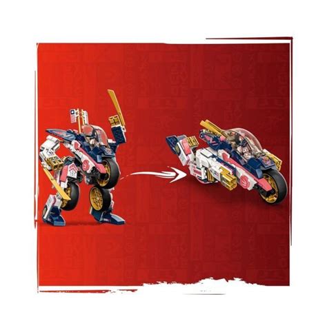 Lego Lego Ninjago Motocicleta De Viteza Robot Transformator A Sorei Elefant Ro