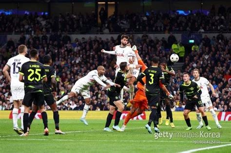 ‘son 풀타임 토트넘 스포르팅과 무승부 ‘조 1위 유지