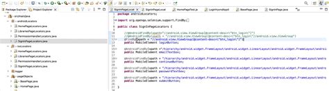 Appium Error Matched W3c Error Code No Such Element To
