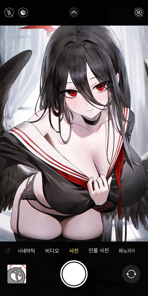 Rule 34 1girls Black Hair Black Panties Blue Archive Blush Breasts Cleavage Garter Belt Garter