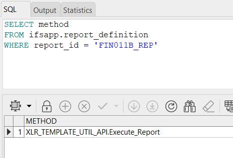 How To Get SQL Code Behind Order Report IFS Community